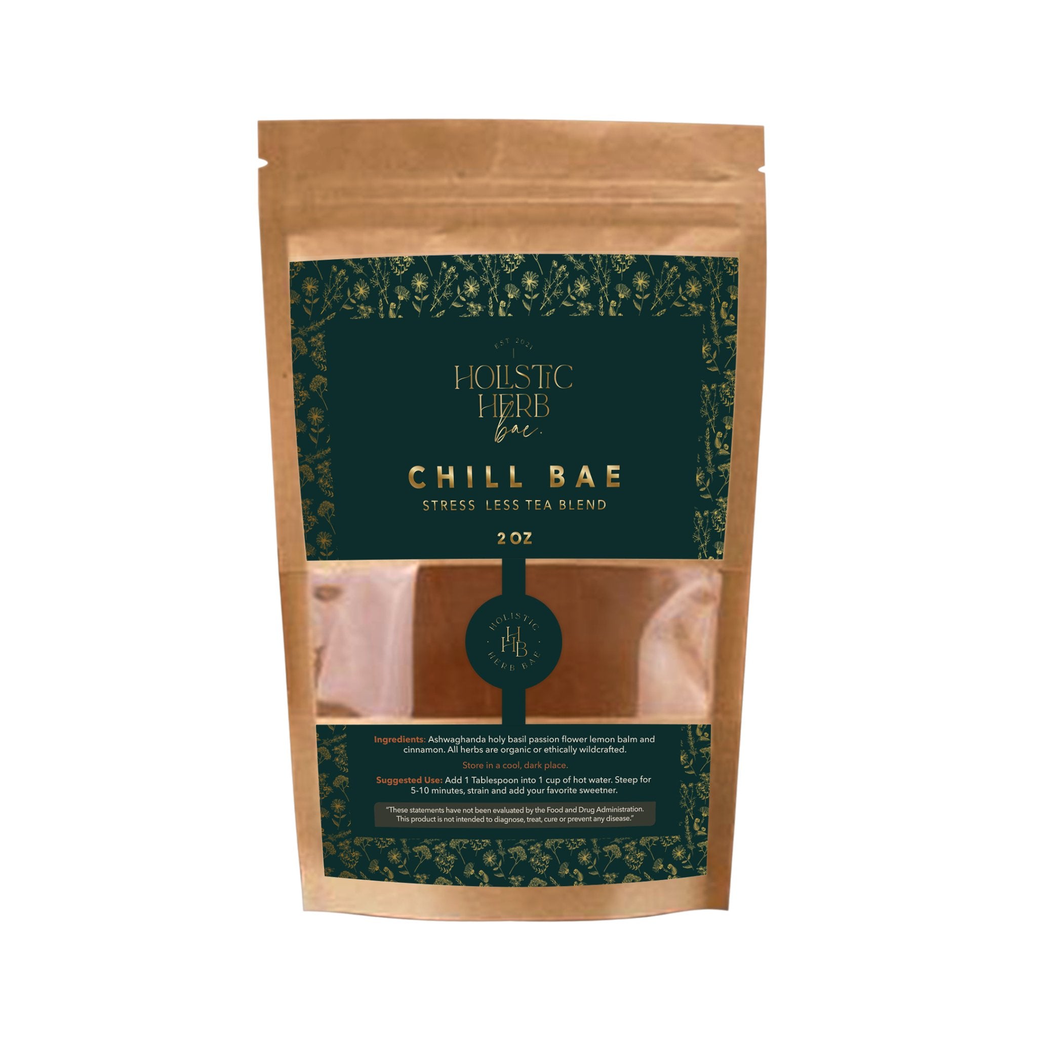 Holistic Herb Bae | Sea Moss | Organic Tea Blends